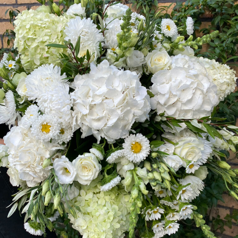 White Florist Choice Bouquet - The Wild Bunch